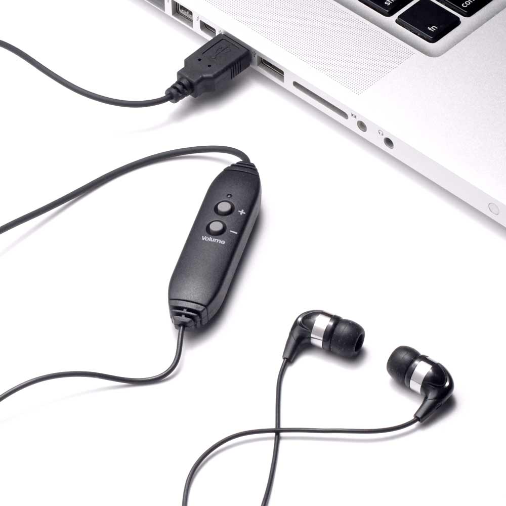 SP-EBM-USB Ear Bud USB headset w/Built In Microphone ...
