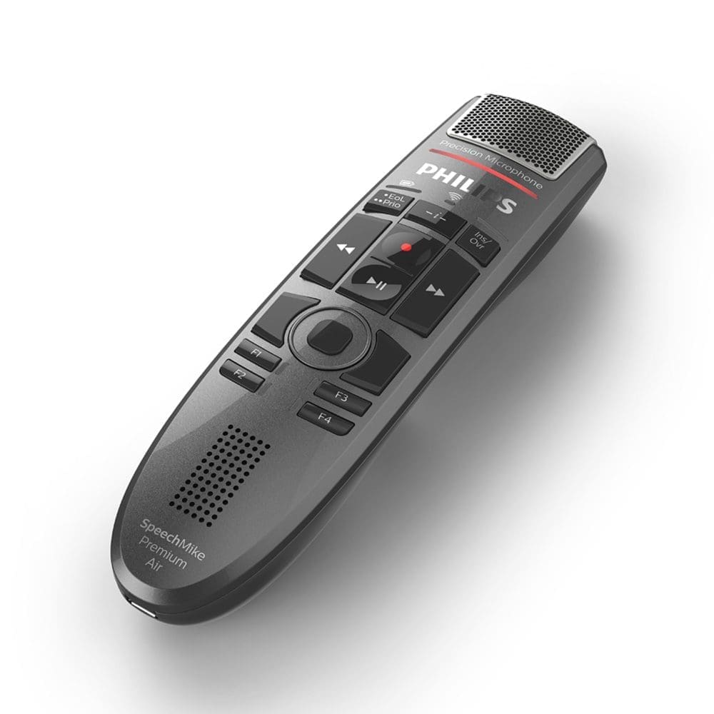 SpeechMike Premium Air Wireless Dictation Microphone SMP4000 Push ...